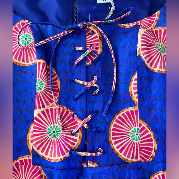 Autumn Adeigbo | Tops | New Mallory 4 Peplum Lace Up Puff Sleeve ...